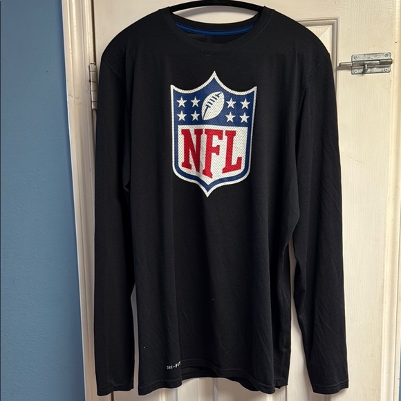NFL | Shirts | Nfl Black Long Sleeve Mens Shirt | Poshmark